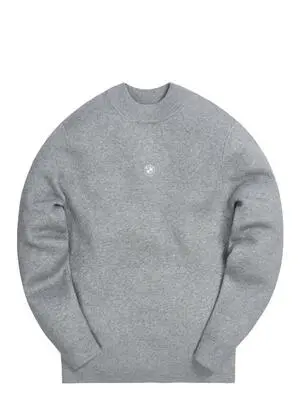 Kith X Bmw Knit Mockneck - Heather Grey