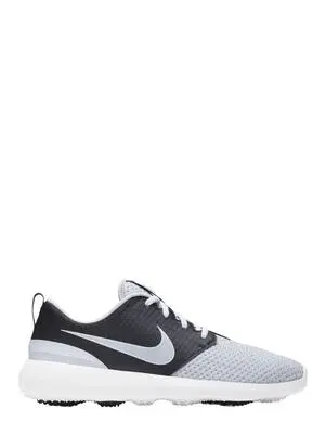 Nike Roshe Golf Shoes - Pure Platinum/black/white