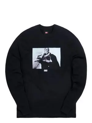 Kith X Biggie Gimme The Loot Long Sleeve Tee Shirt - Black