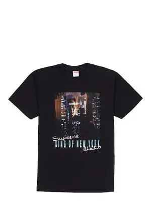 Supreme King Of New York Tee Shirt - Black