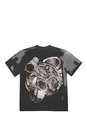 TRAVIS SCOTT Cj X Audemars Piguet Collage Tee Shirt - Black