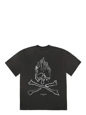 TRAVIS SCOTT Cactus Jack For Mastermind Skull T-shirt - Black
