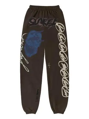 TRAVIS SCOTT Cactus Jack For Fragment Sunrise Sweatpants - Brown