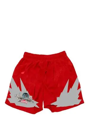 TRAVIS SCOTT Cacti Heritage Soccer Short - Red