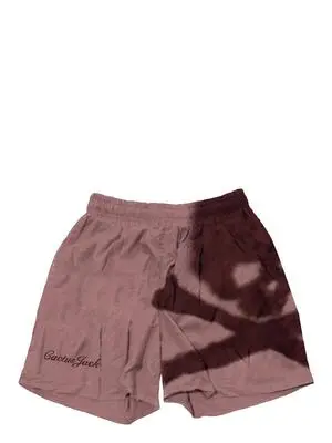 TRAVIS SCOTT Cactus Jack For Mastermind Skull Shorts - Washed Red