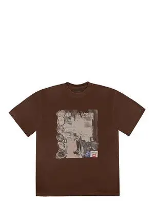 TRAVIS SCOTT Cj X Audemars Piguet Classic Tee Shirt - Red