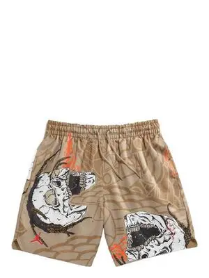 TRAVIS SCOTT Cactus Jack X Jordan Pool Short - Khaki