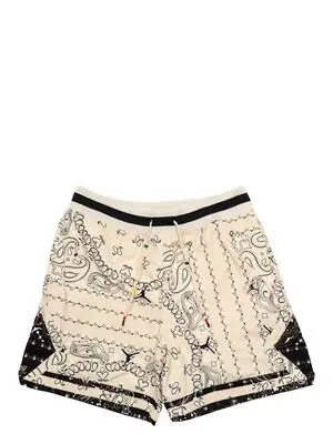 TRAVIS SCOTT X Jordan Paisley Shorts - Orewood