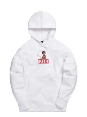 Kith X Biggie Classic Logo Hoodie - White