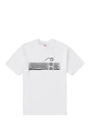 Supreme Keyboard Tee Shirt - White