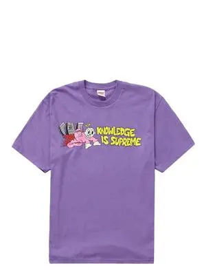Supreme Knowledge Tee Shirt - Purple