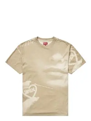 Supreme Kim Necklace Short Sleeve Top - Tan