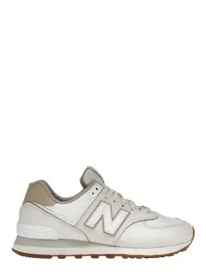 NEW BALANCE 574 Veganin Sneakers - Angora/white