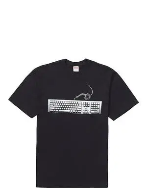 Supreme Keyboard Tee Shirt - Black