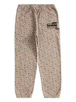 Supreme Junya Watanabe Cdg Man Sweatpant Pink Flowers