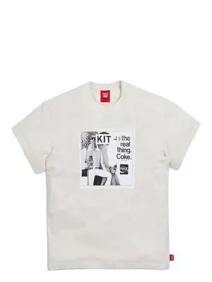 Kith X Cocacola 60s Vintage Tee Shirt - Ivory
