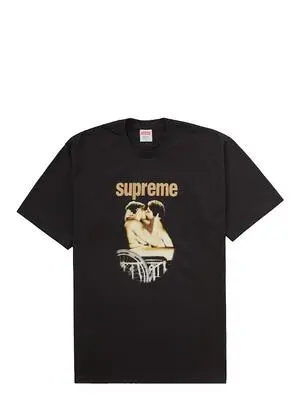 Supreme Kiss Tee Shirt (ss23) Black