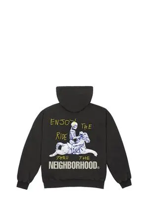 TRAVIS SCOTT Cactus Jack X Neighborhood Carousel Hoodie - Black