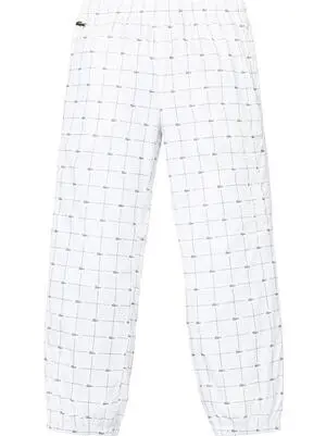 Supreme Lacoste Reflective Grid Nylon Track Pant - White