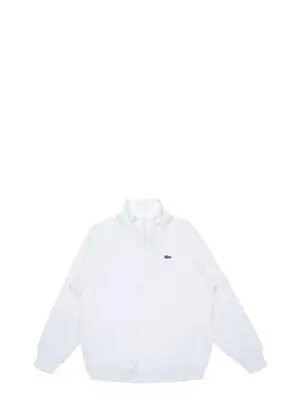 Supreme Lacoste Velour Halfzip Track Top White