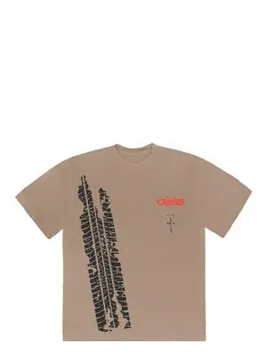 TRAVIS SCOTT Cactus Jack Racetrack Tee Shirt - Tan