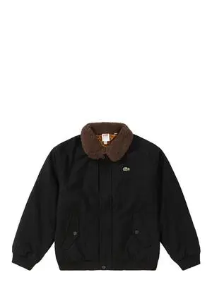 Supreme Wool Bomber Jacket - Black