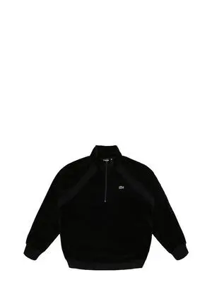 Supreme Lacoste Velour Halfzip Track Top - Black