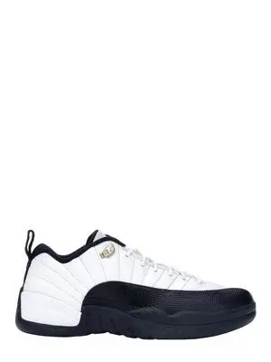 JORDAN 12 Retro Low Sneakers - White/black/taxi