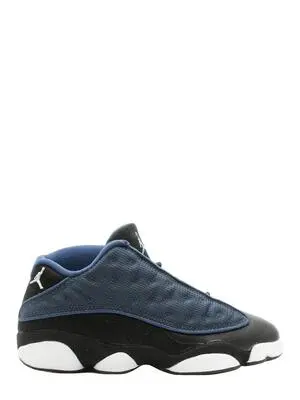 JORDAN 13 Retro Low Sneakers - Navy Blue/metallic Silver/black