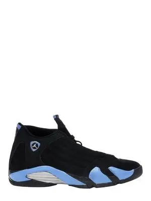 JORDAN 14 Retro Sneakers - Black/university Blue/metallic Silver