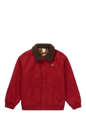 Supreme Wool Bomber Jacket - Red