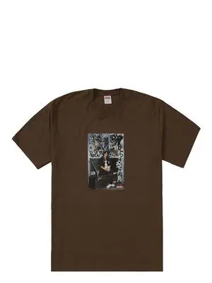 Supreme Lady Pink Tee Shirt Brown