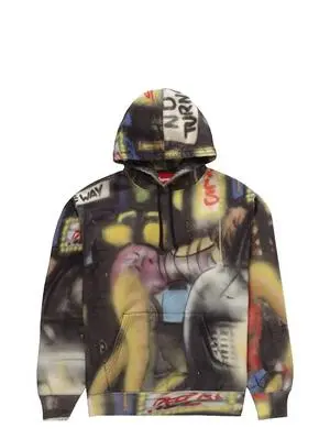 SUPREME Lady Pink Hooded Sweatshirt