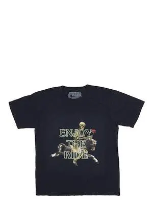 TRAVIS SCOTT Enjoy The Ride Glow Tee Shirt - Black
