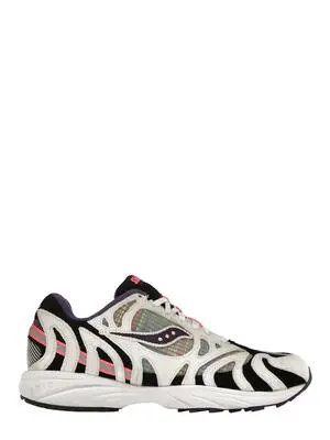 Saucony Grid Azura 2000 Sneakers - White/black/neon
