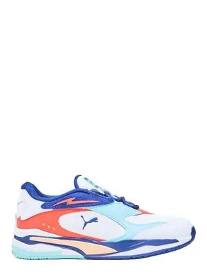 PUMA Rs-fast Court Side Sneakers - White/peach/red