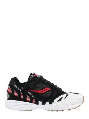 Saucony Grid Azura 2000 Sneakers - Black/red/white