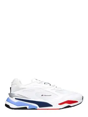 PUMA Rs-fast Motorsport Lace Up Sneakers - White/marina/high Risk Red