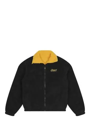 Drew House Reversible Zip-up Jacket - Black/golden Yellow