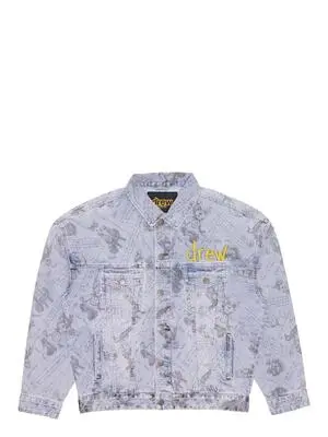 Drew House Idears Trucker Jacket - Vintage Indigo
