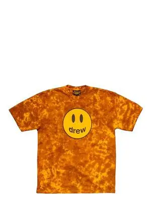 Drew House Mascot Short Sleeve Tee Shirt - Brown Tie Dye