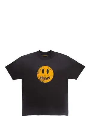 Drew House Mascot Short Sleeve Tee Shirt - Faded Black