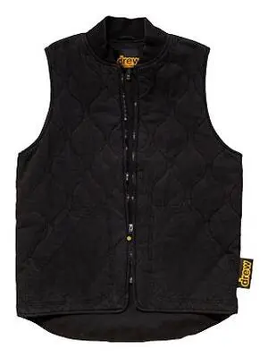 Drew House Cotton Ripstop Mascot Vest - Black