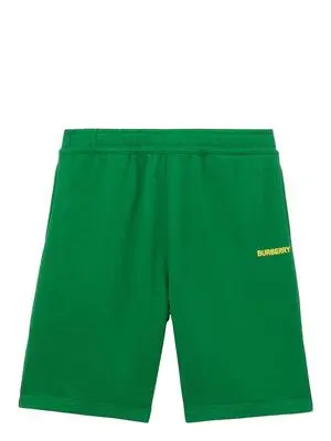 Burberry Logo Sweatshorts - Green