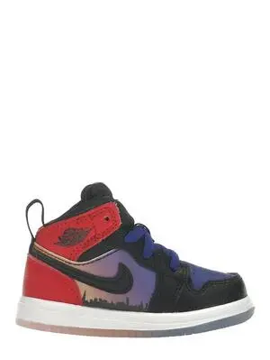 JORDAN Jordan 1 Mid Sneakers Concord/black/university Red