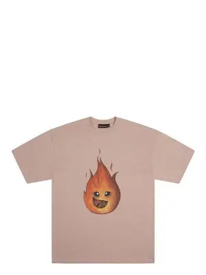 Drew House Drew Flame Short Sleeve Tee Shirt - Dusty Rose