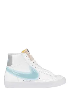 Nike Blazer Mid 77 Sneakers - White/metallic Platinum/psychic Blue