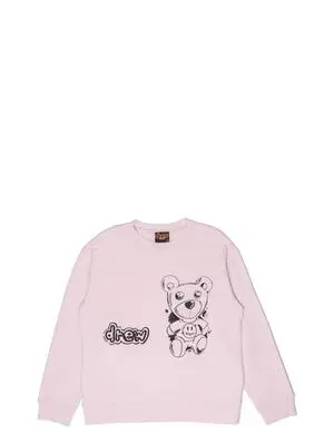 Drew House Theodore Sketch Crewneck Sweatshirt - Pale Pink