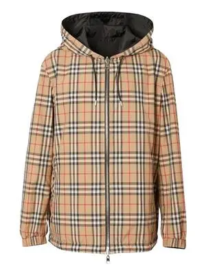 Burberry Reversible Vintage Check Jacket Black