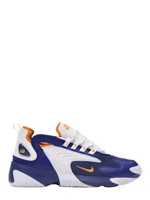 Nike Zoom 2k Sneakers - Deep Royal Blue White Orange Peel